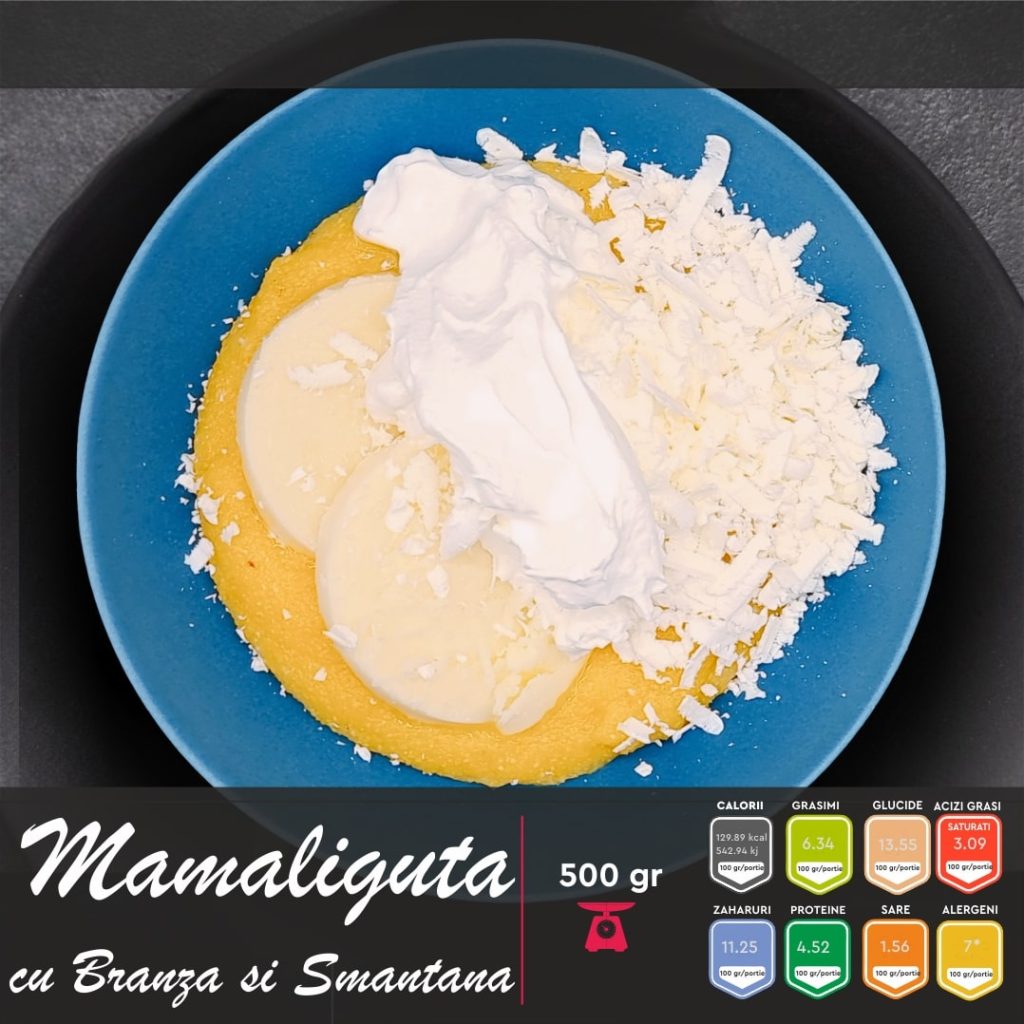 Mamaliguta cu Branza si Smantana - Supporter Delivery